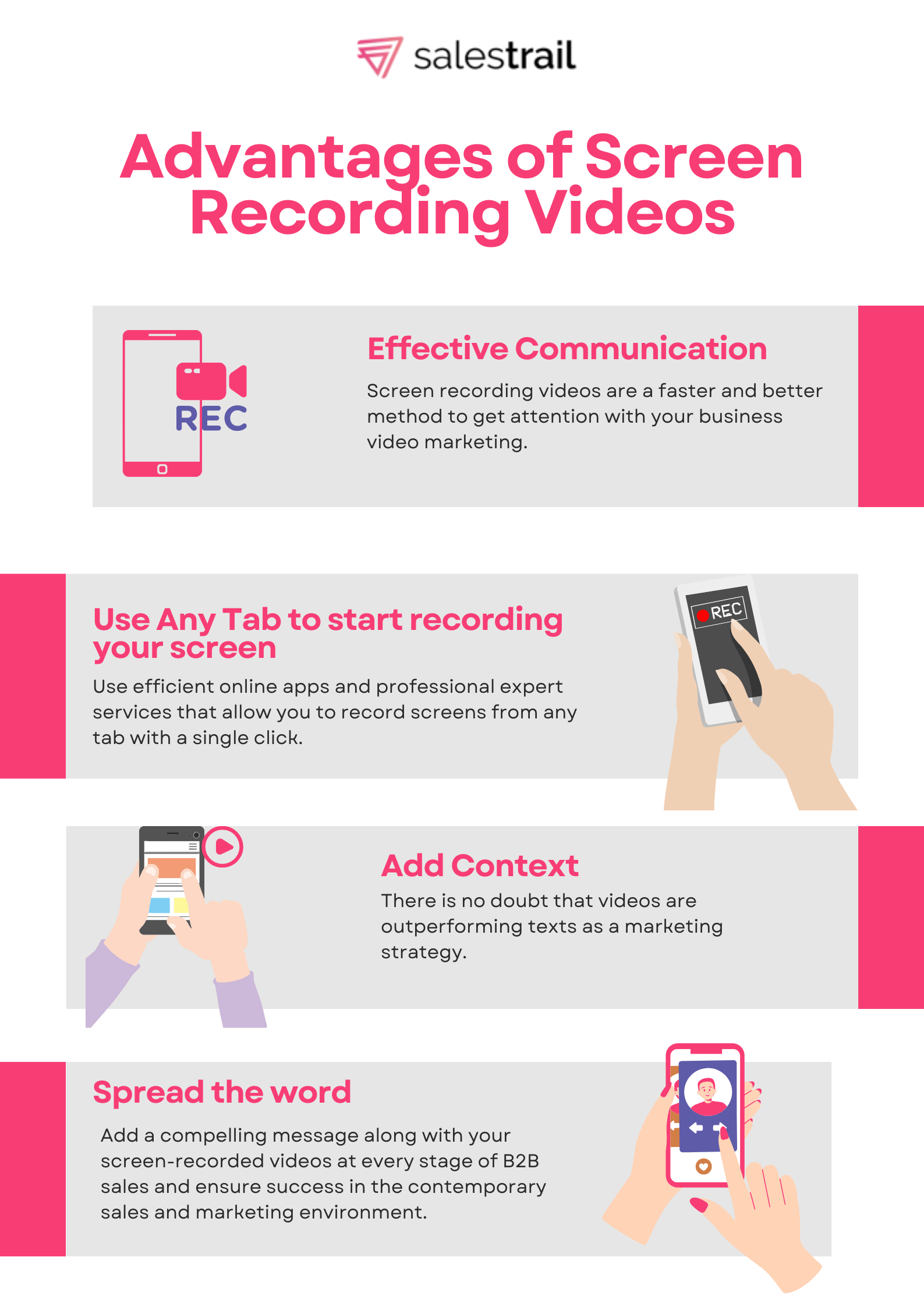 Creative Ways to Use Screen Recorded Videos