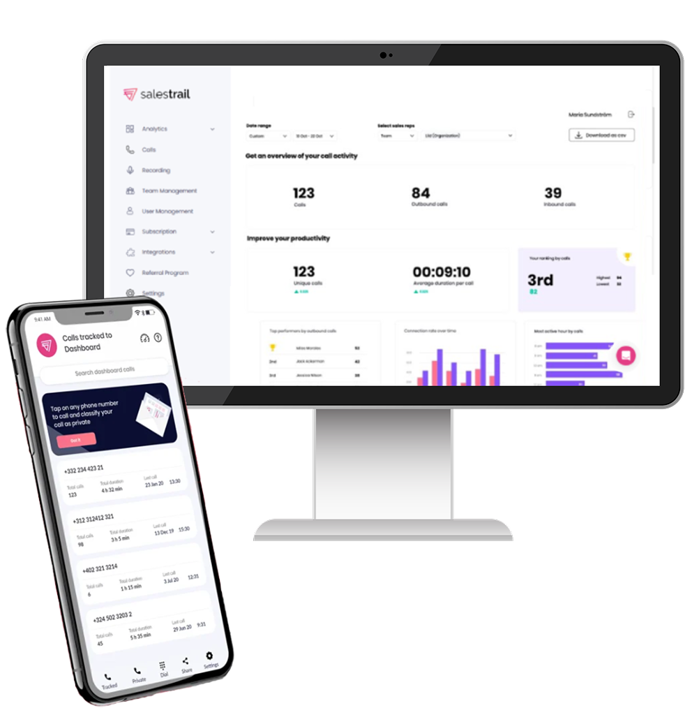#1 Automated Call Tracking Software for Business & Sales Teams