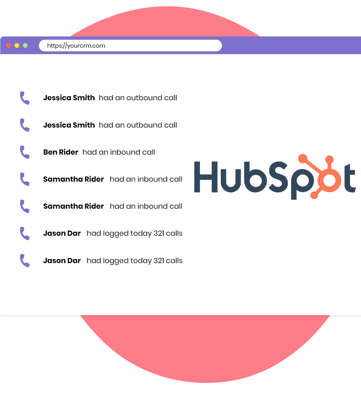 Automatically Log Calls in Hubspot | Salestrail